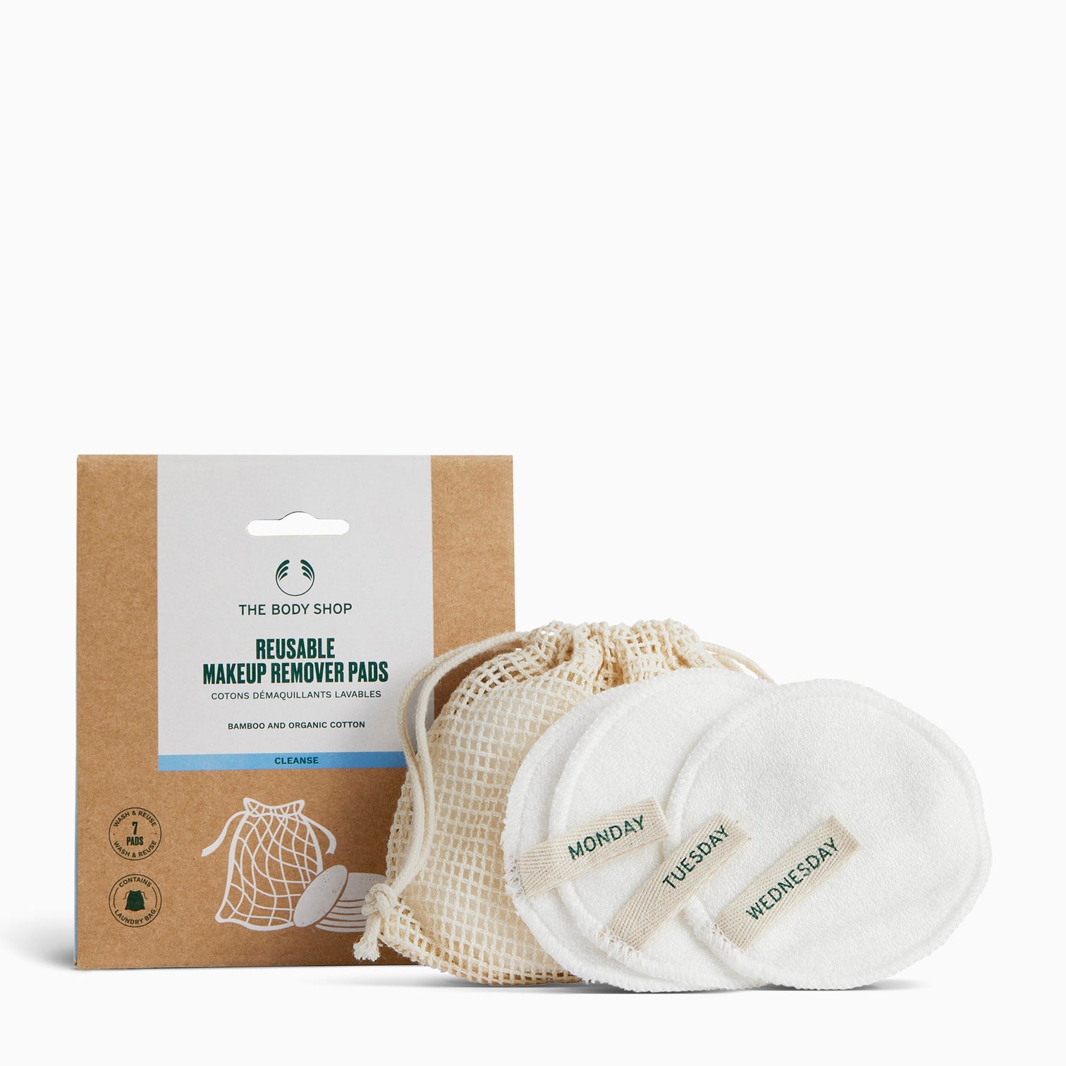 Reusable Makeup Remover Pads | Bamboo Face Pads | The Body Shop Australia