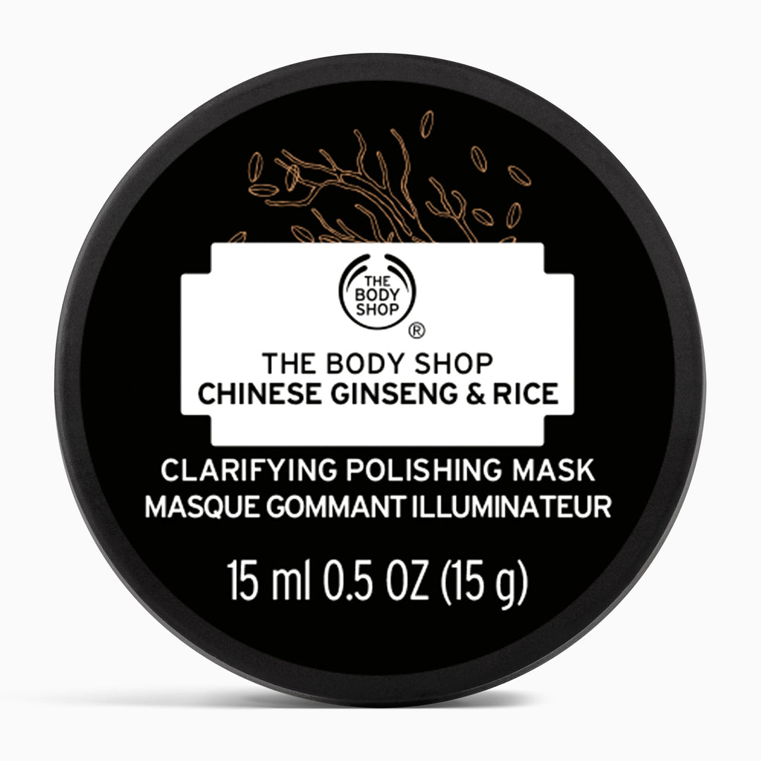 Ginseng & Rice Clarifying Polishing Mask 15ml | The Body Shop Australia